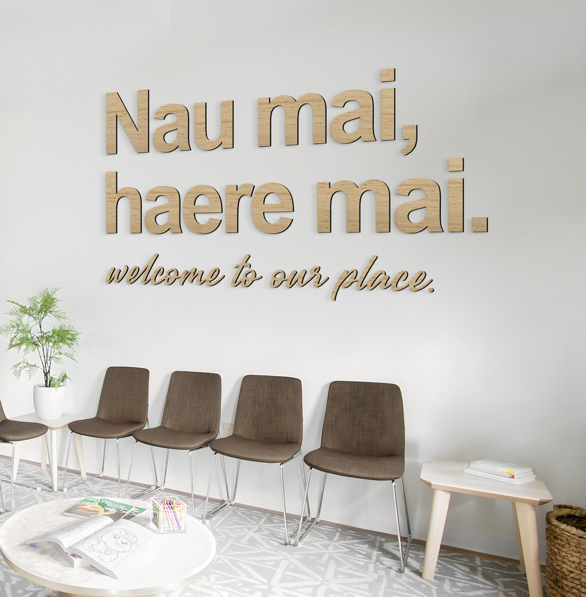 Nau Mai, Haere Mai - Bamboo wall art – YDS STUDIO