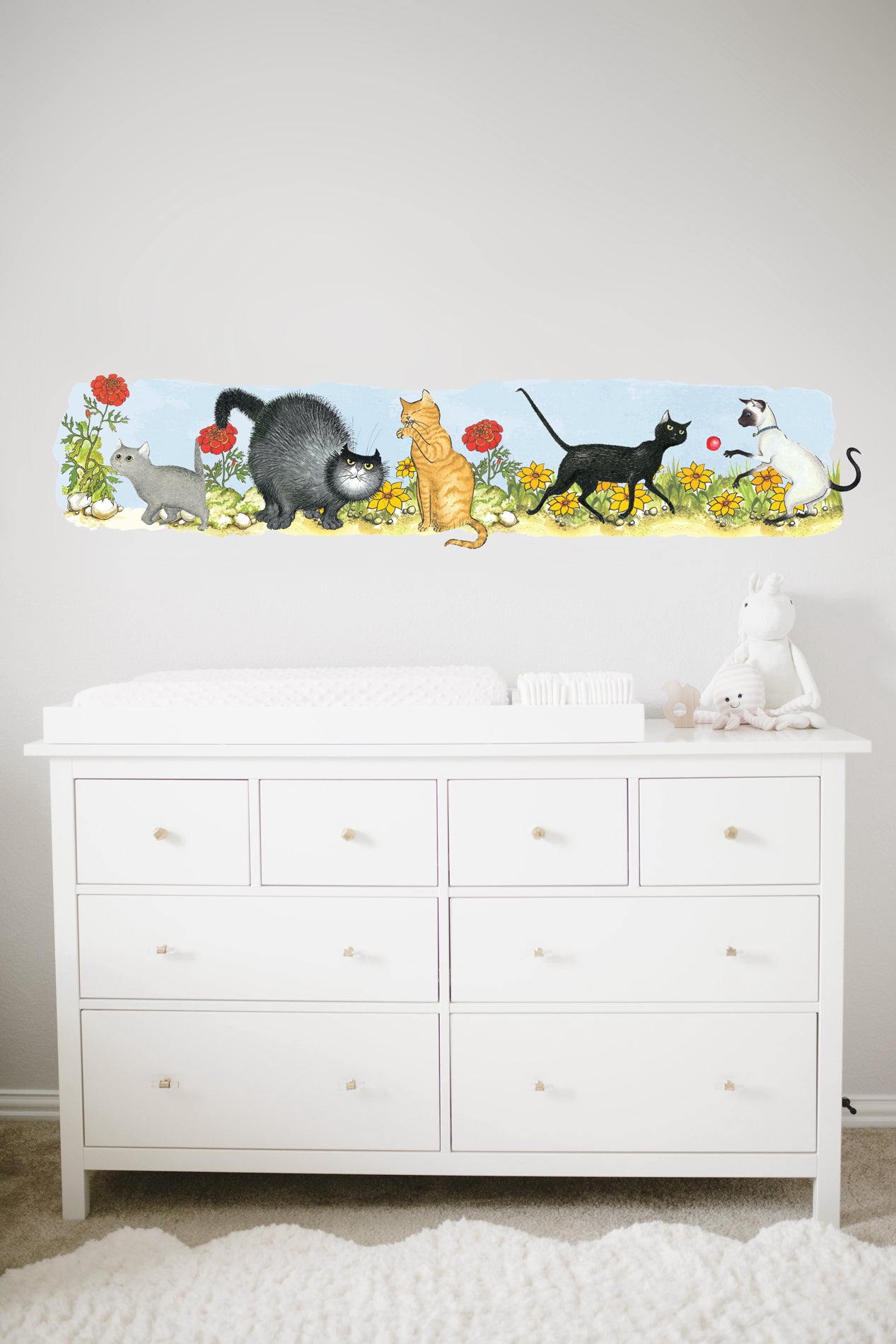 Hairy Maclary Cat Border Your Decal Shop hairy-maclary-cat-border-your-decal-shop