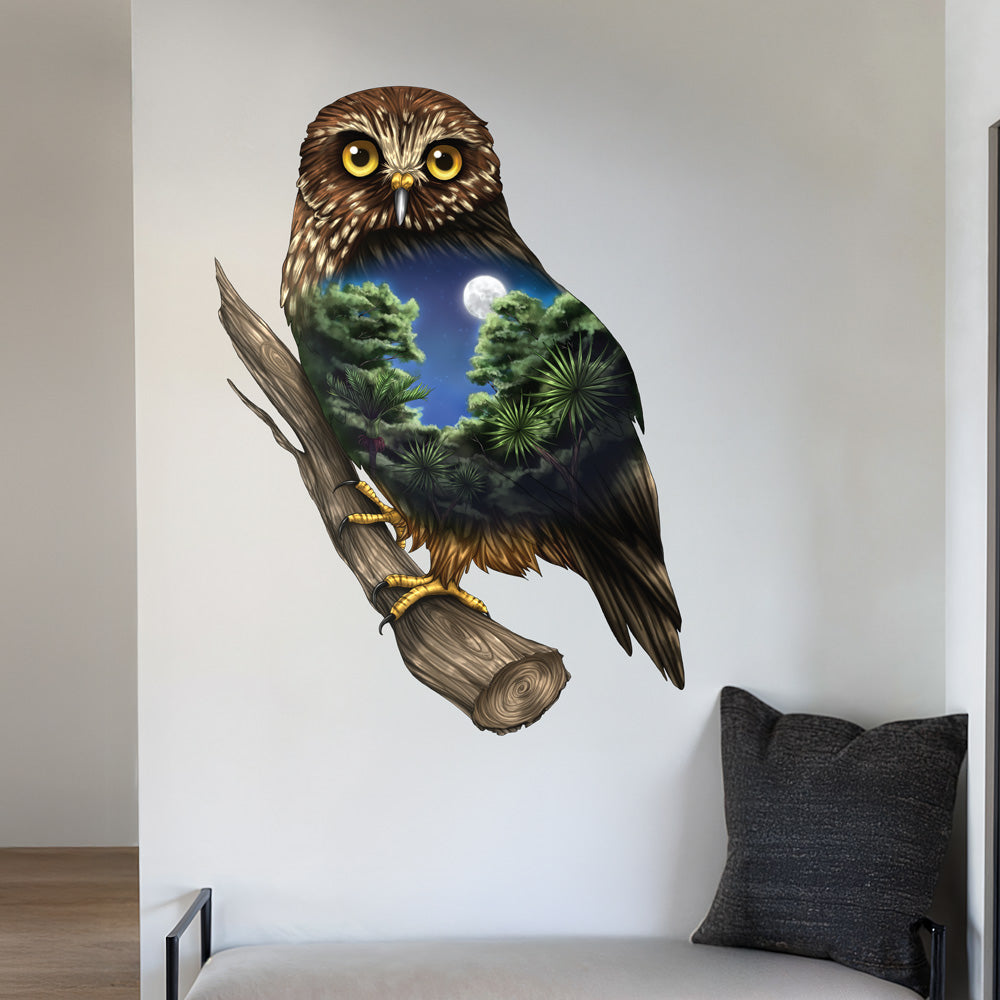 Mitre Peak wall decal | Sophie Blokker x YDS Studio