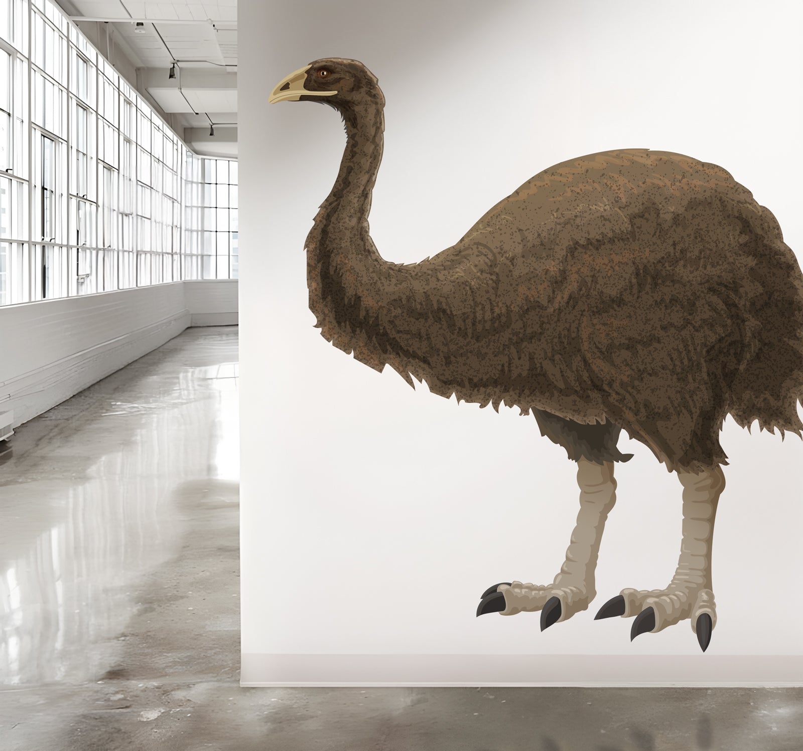 Moa wall decal - Made in NZ – YDS STUDIO