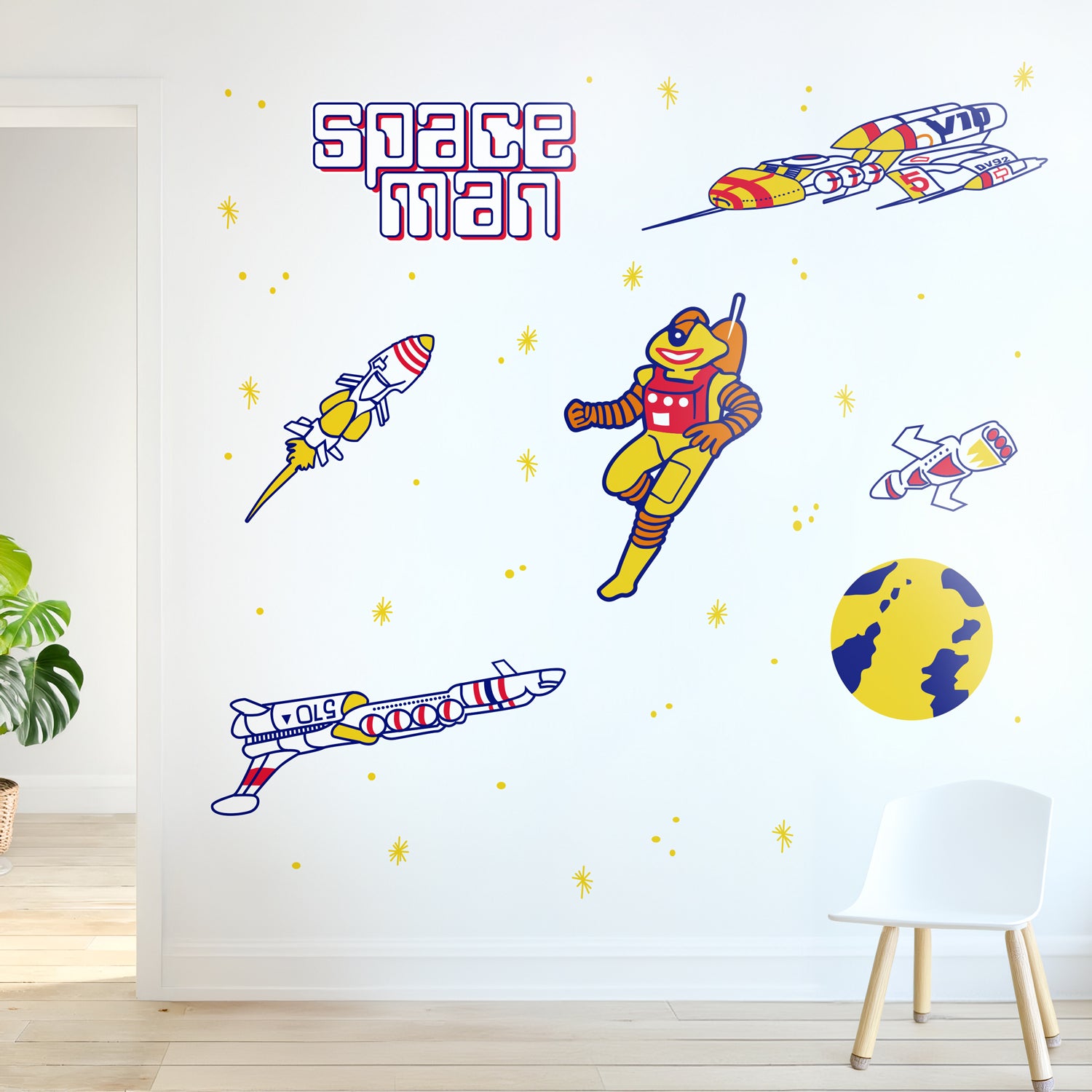 SPACEMAN wall decal – YDS STUDIO