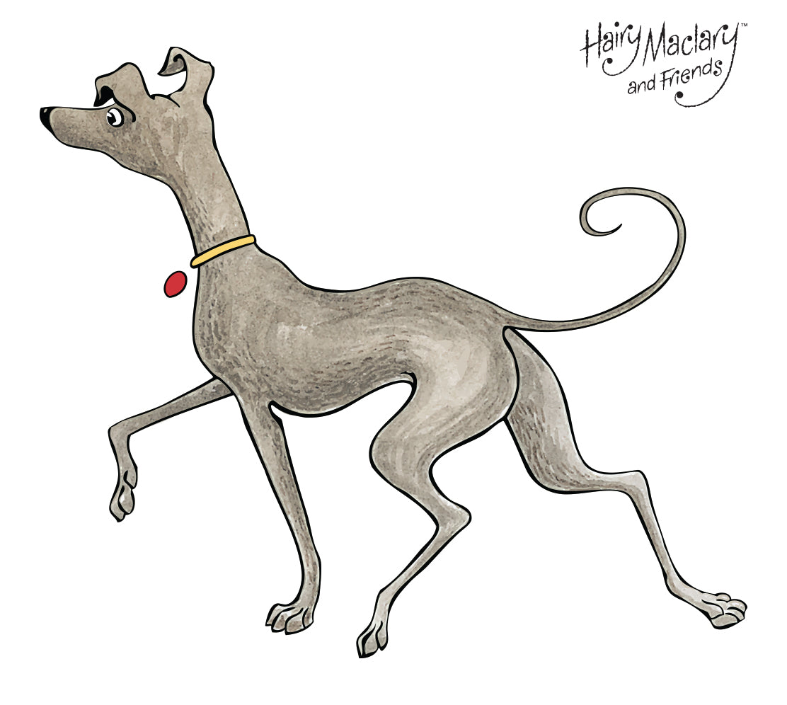 Hairy Maclary "Bitzer Maloney" wall decal – YDS STUDIO