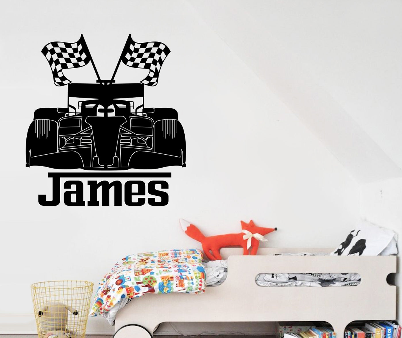 Formula one with name Wall Decal – YDS STUDIO