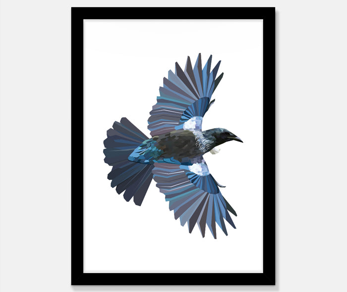 Flying Tui Art Print – YDS STUDIO