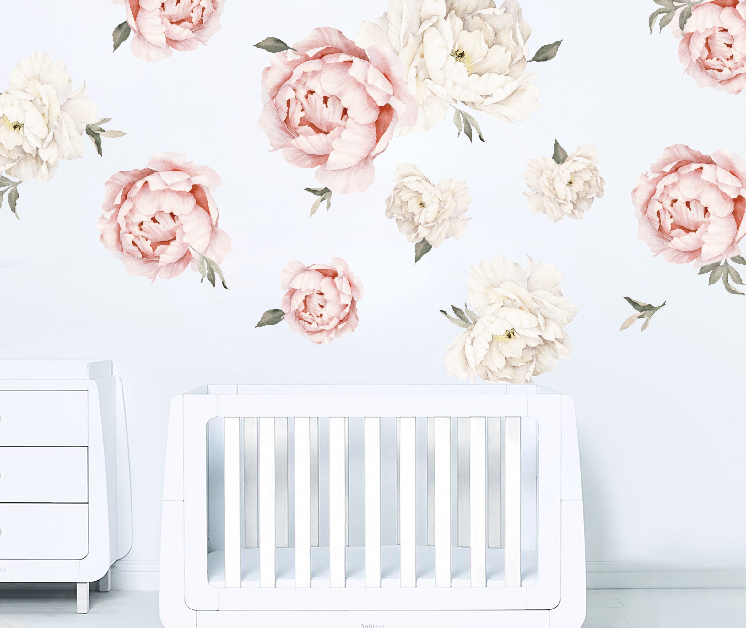 Peonies Wall Decal – YDS STUDIO