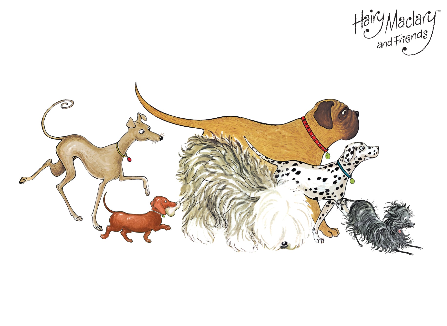 Hairy Maclary wall decals NZ – YDS STUDIO