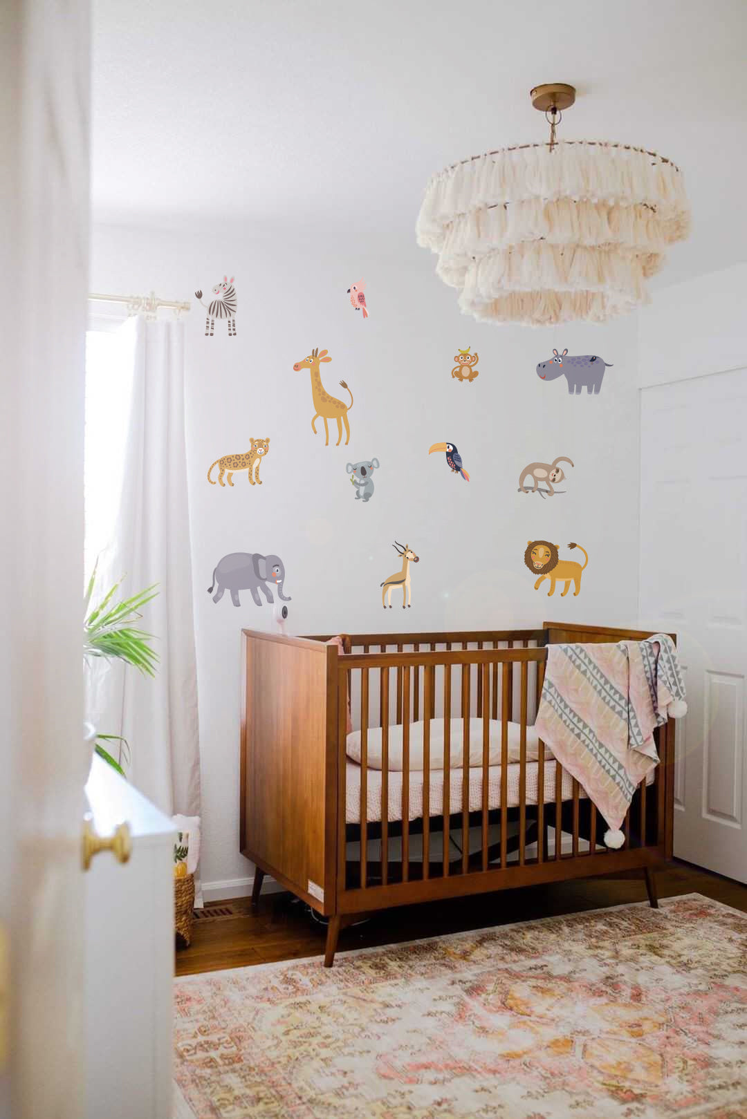 Playful Animals Wall Decals – YDS STUDIO