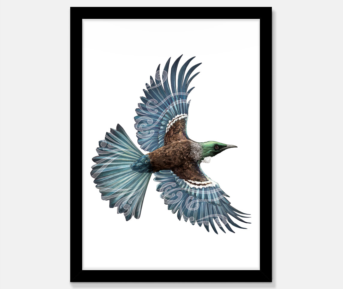 Tui Kaha Art Print – YDS STUDIO